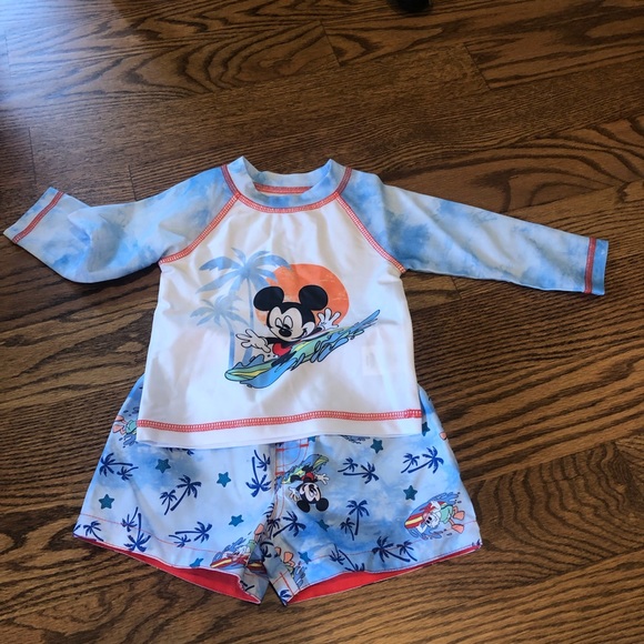 Swim | Disney Mickey Mouse Swim Set | Poshmark
